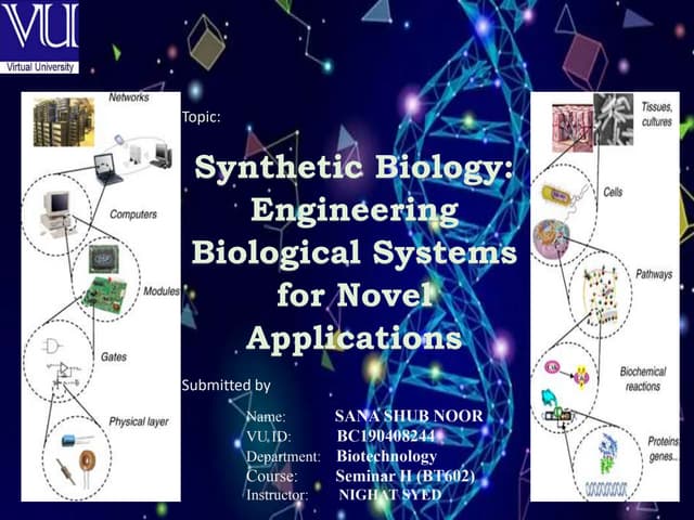 Synthetic biology | PPTX
