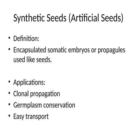 Plant Tissue Culture Important Presentation Pg Pptx