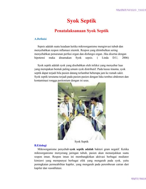 PPT macam-macam syok | PPTX