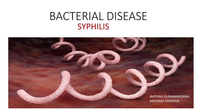 Laboratory diagnosis of syphilis | PPTX