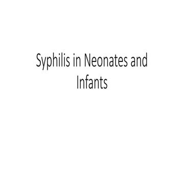 Syphilis in Neonates and Infants.pptx