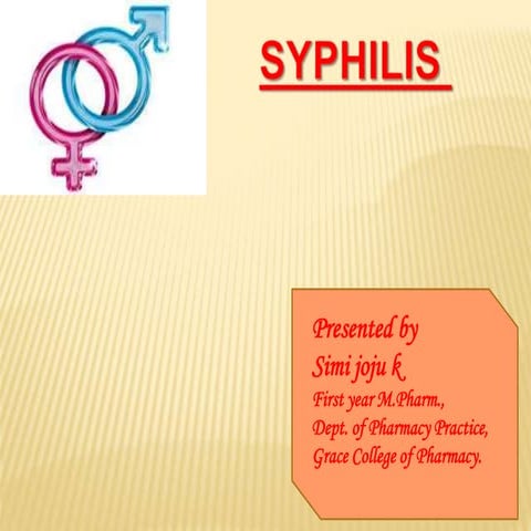 Syphylis | PPTX