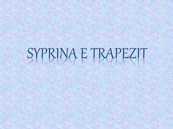 Trupat gjeometrik | PPT