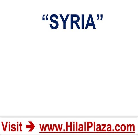 Syria | PPT