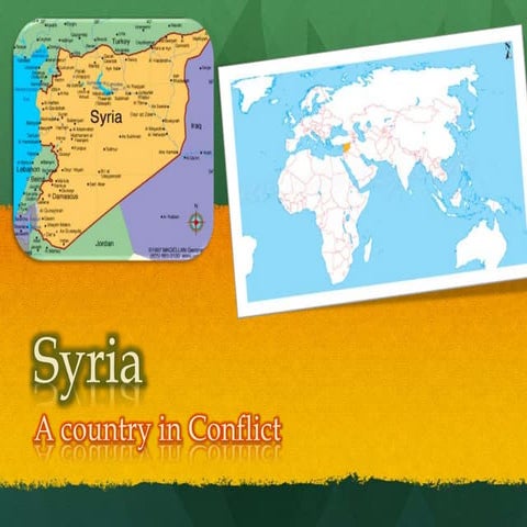 Syria: A Country in Conflict | PPTX