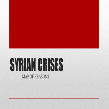 Syrian crisis | PPT