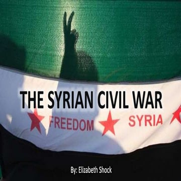 Syrian Civil War Presentation | PPTX