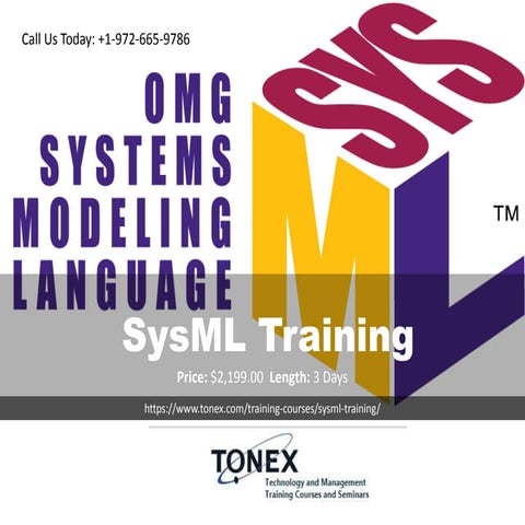 SysML Training - Systems Modeling Language Training | PPTX