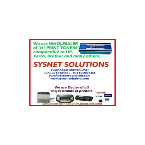 SYSNET SOLUTIONS | PDF | Computer Peripherals | Computing