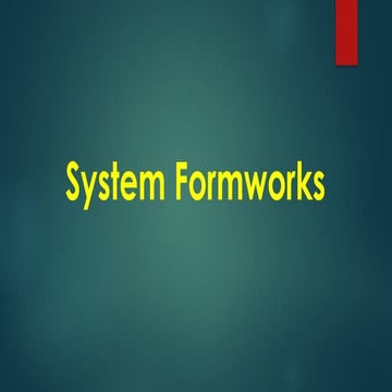 System-Formworks-2024 TESDA TRAINING FOR NC II.pptx