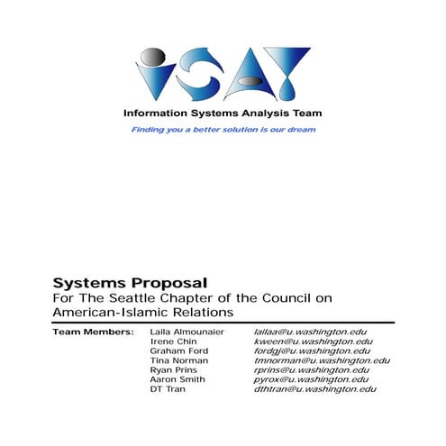System proposal | PDF