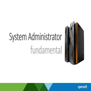 System administrator fundamental | PPT