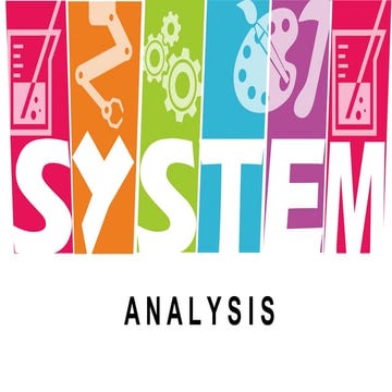 System Analysis | PPT