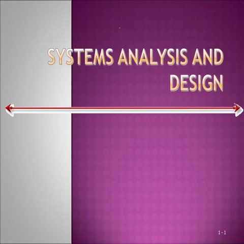System Analysis And Design Management Information System Ppt