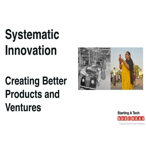 Systematic Innovation | PDF