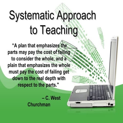 Systematic approach | PPT