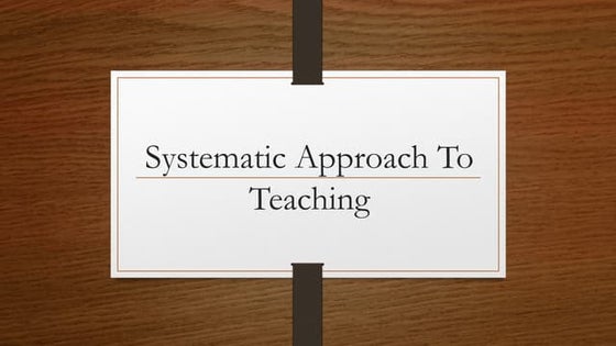 Instructional System.pptx | Educational Assessment | Education