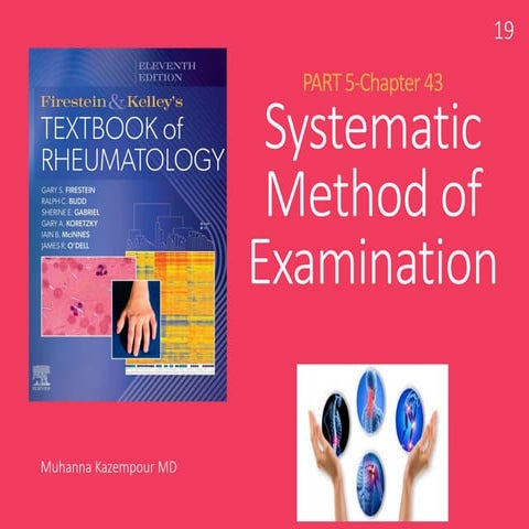 Systematic method of examination | PPT