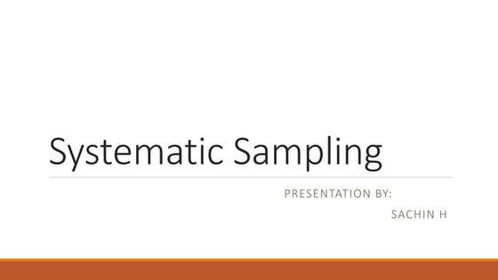 Sampling | PPT
