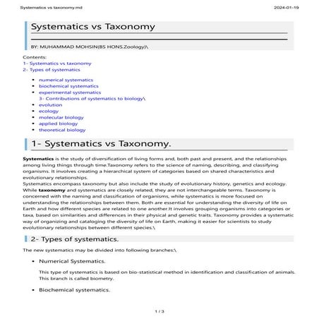 Systematics vs taxonomy.pdf