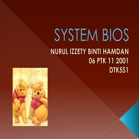 System bios | PPTX