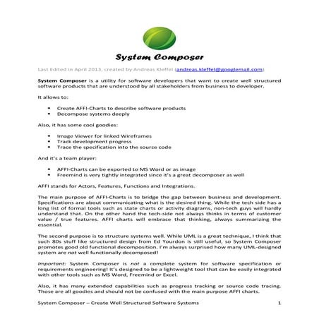 System Composer | PDF