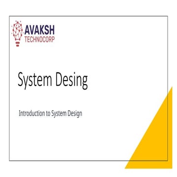 System Design introduction main content .pptx