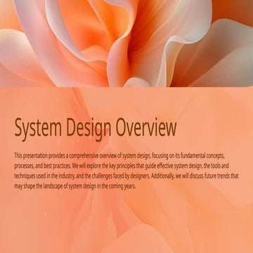 System Design Overview for beginners.pptx