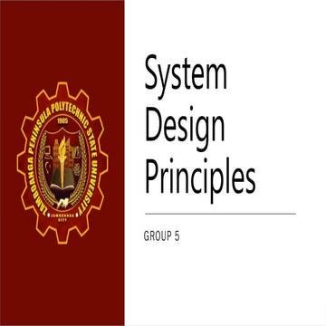 system design principles a grabe sadasdasd aning | PPTX