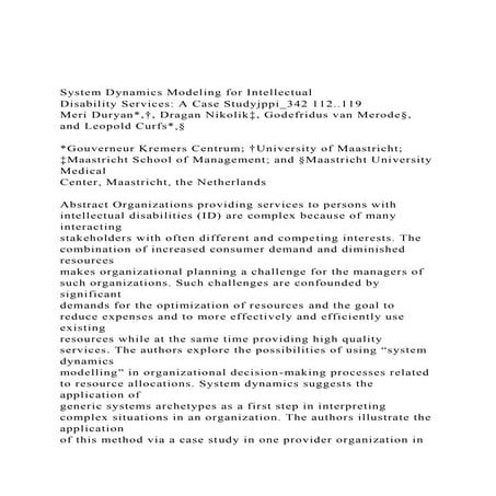 System Dynamics Modeling for IntellectualDisability Services.docx