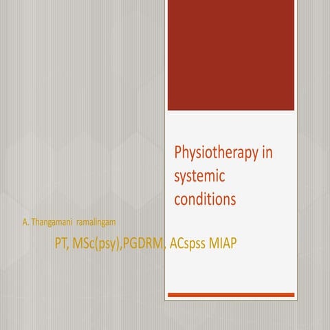 Systemic conditions(DM,HTN &Obesity) | PPTX