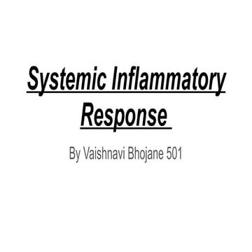 systemic infl response ppt for students .pptx