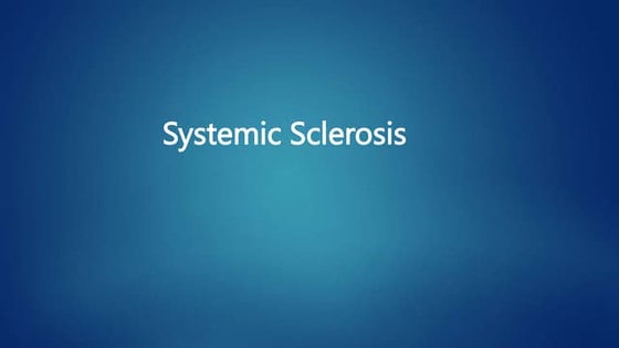 Systemic sclerosis new.pptx