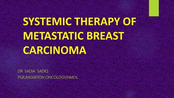 Clinical aspects of uh breast radiotherapy | PPT