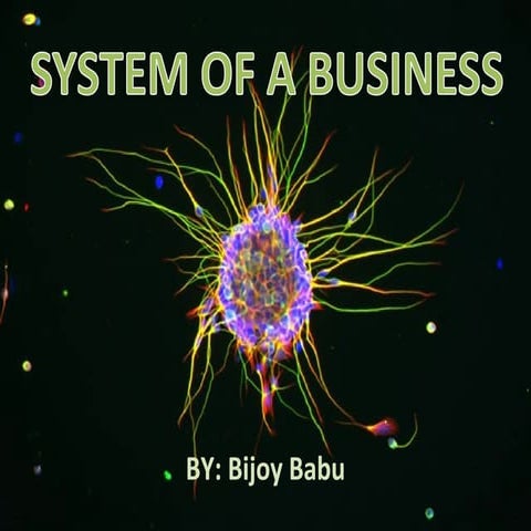System of a Business | PPT
