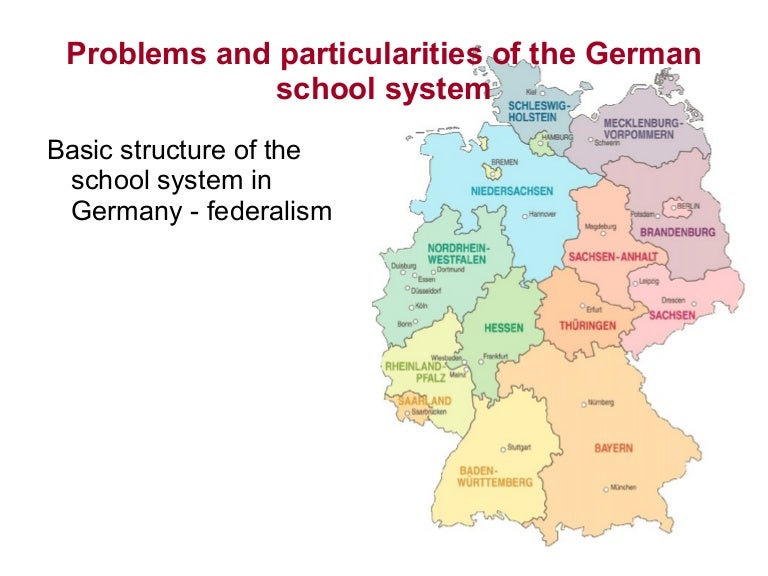 System Of Education In Germany