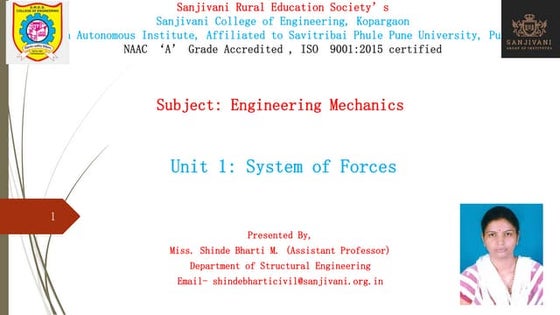 Force System-Engineering Mechanics | PDF