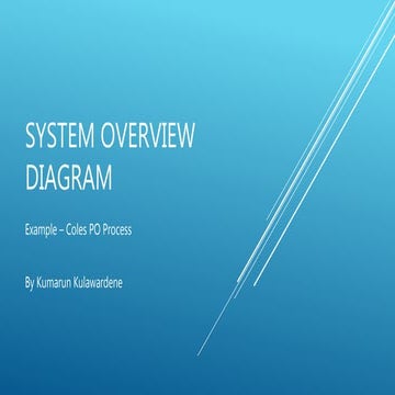 System overview diagram | PPTX
