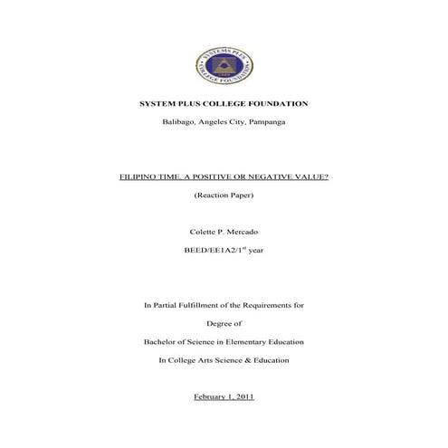 System plus college foundatton | PDF