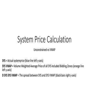 System price calculation | PPT