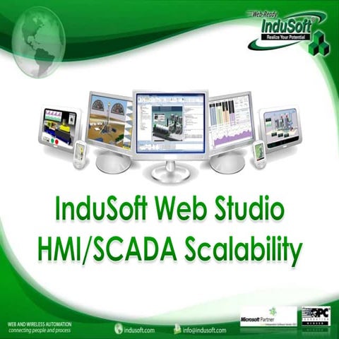 SCADA/HMI System Scalability with InduSoft Web Studio | PPTX