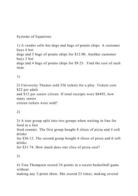 Mathematics Quiz - Tie Breakers | PPTX
