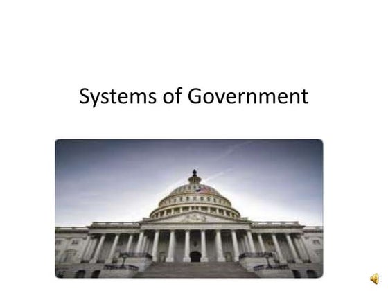 Types of government | PPT