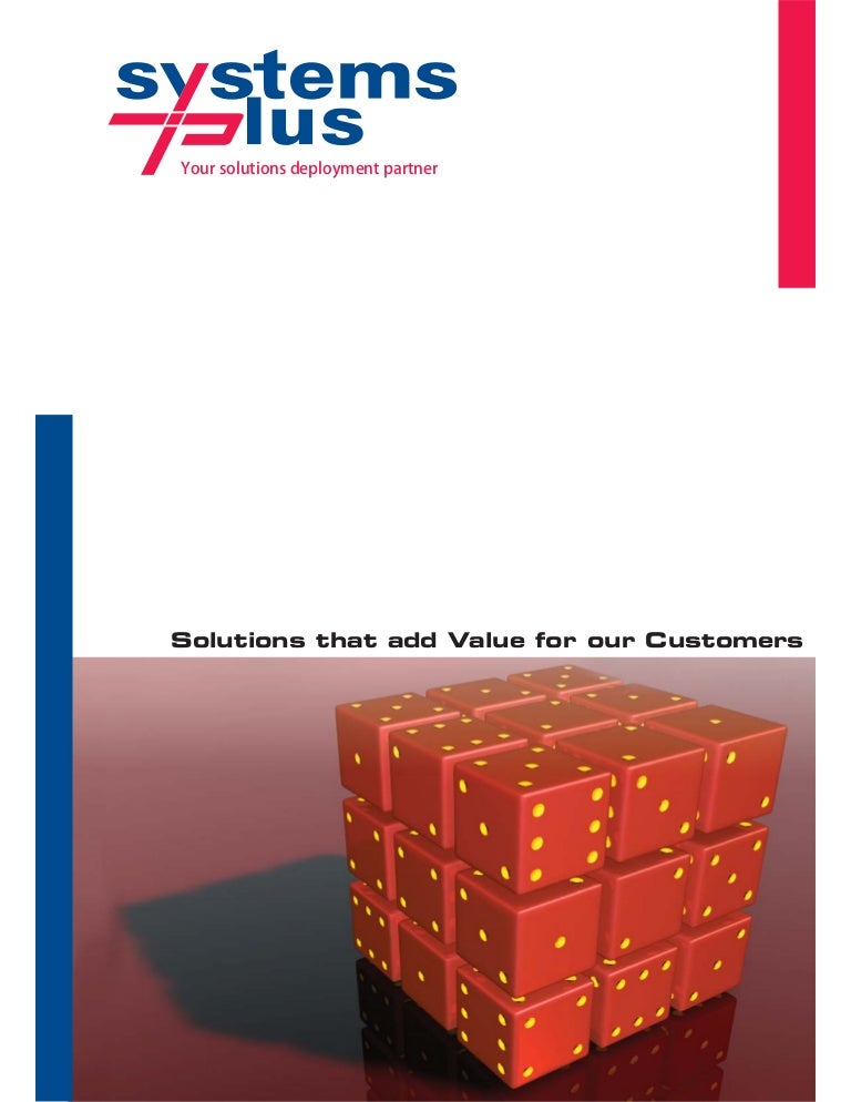 Systems Plus Solutions Brochure