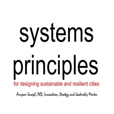 Designing sustainable and resilient cities | PPT