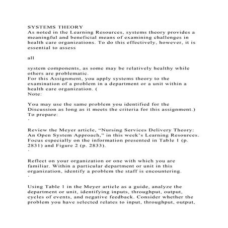 Change in Healthcare.docx