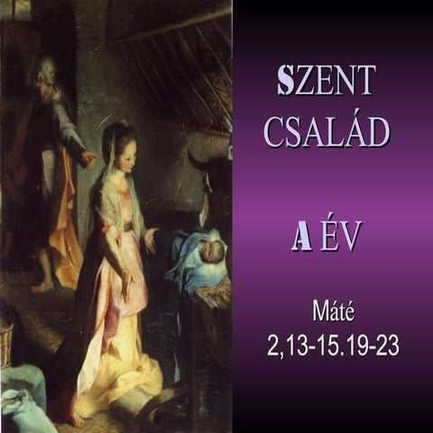 Szent Csalad | PPT