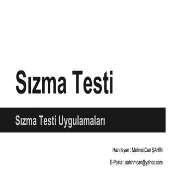 Sızma Testi | PPT