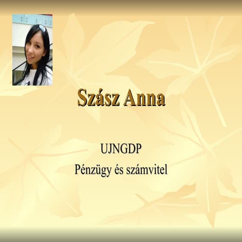 Szász anna | PPT