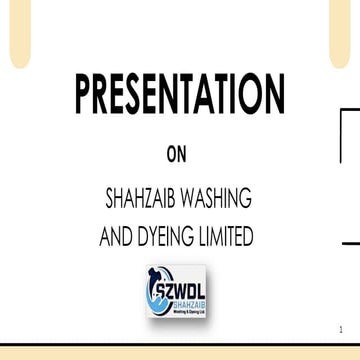 SZWDL denim washing and dry washing industry | PDF